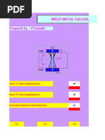 Welding Time and Weight Estimation Guide | PDF | Welding | Construction