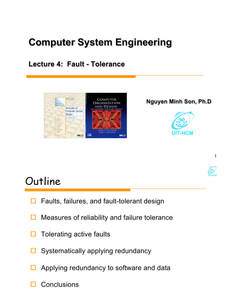 CSE_Lec4 | PDF | Fault Tolerance | Reliability Engineering