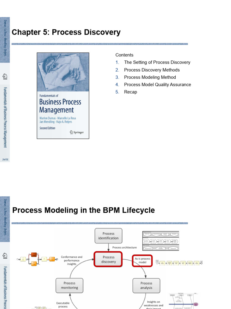 Chapter 5 Process Discovery | PDF | Expert | Intelligence Analysis
