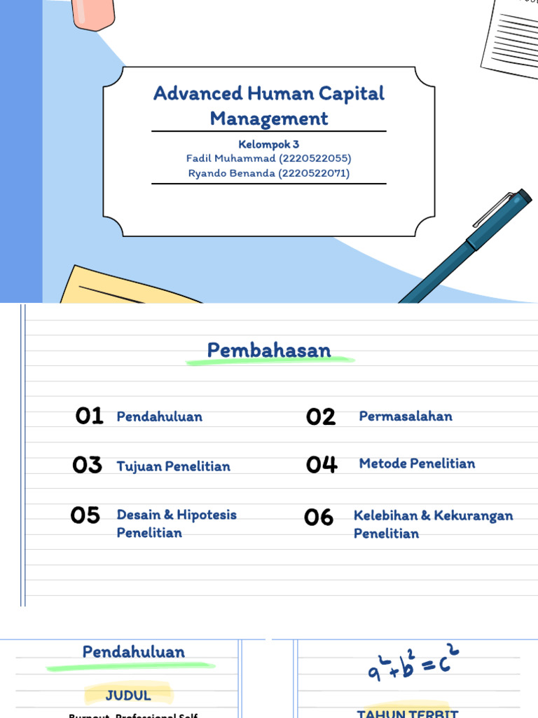 Advance Human Capital - Kelompok 3 | PDF | Sains & Matematika