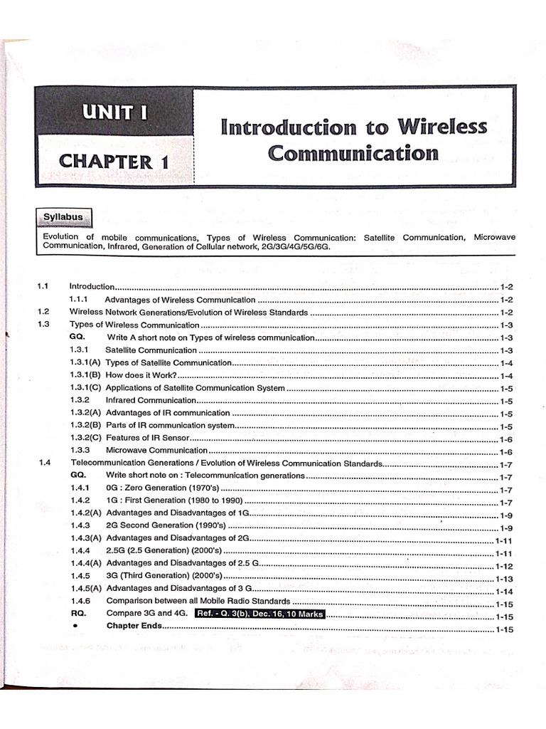 WC (Unit 1) Techneo | PDF
