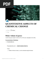 Moles & Stoichiometry Cheat Sheet | PDF | Mole (Unit) | Physics