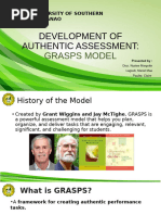 Grasps Model | PDF | Learning | Teachers