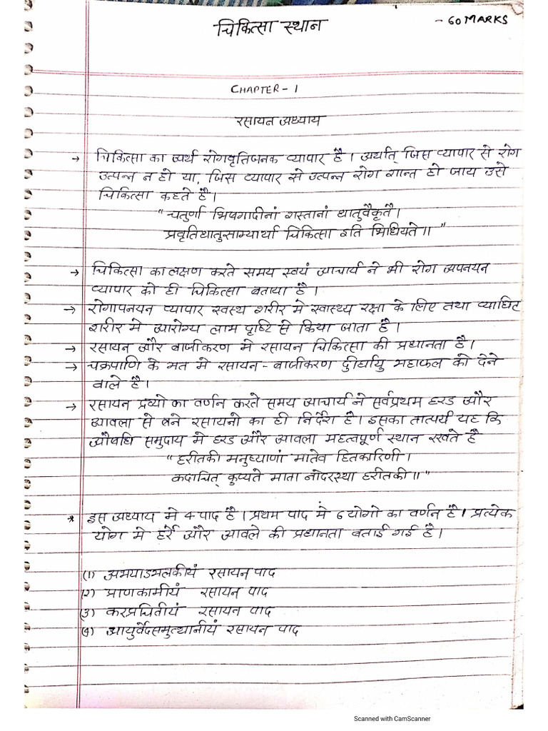 Charak Chikitsa BHU notes | PDF Charak Chikitsa BHU notes | PDF
