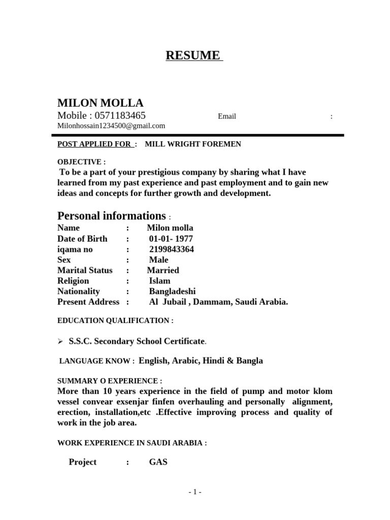 0 - Milon Mill Wright FOREMEN | PDF | Pump | Turbomachinery