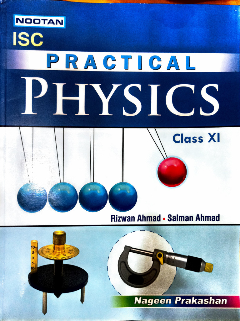 Isc Xi Phy Prac (1-5) | PDF | Sphere | Volume