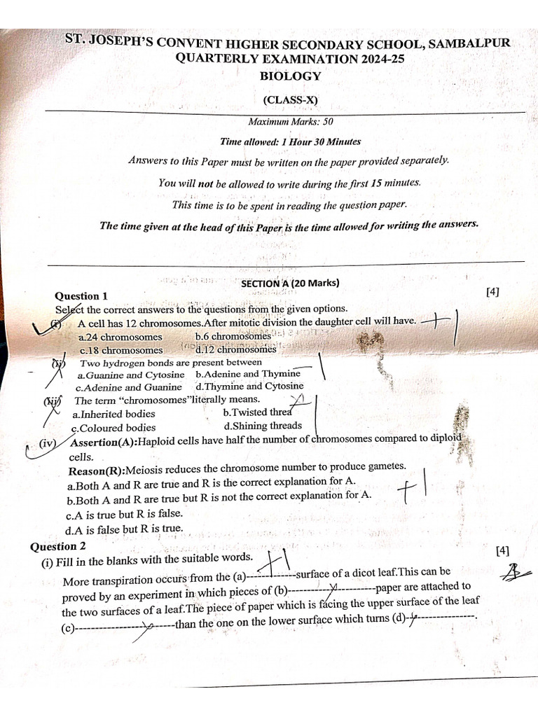 biology icse x | PDF biology icse x | PDF