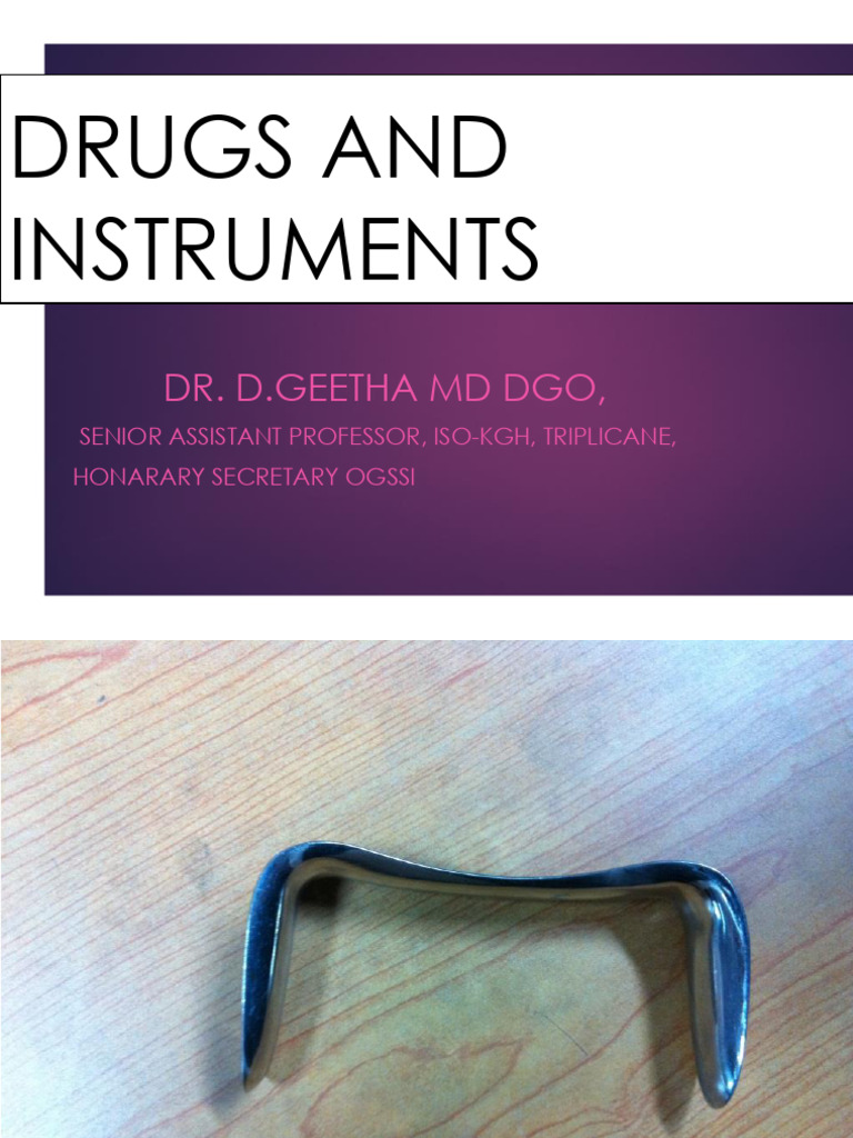 Obs Gynae Instruments | PDF | Vagina | Birth Control