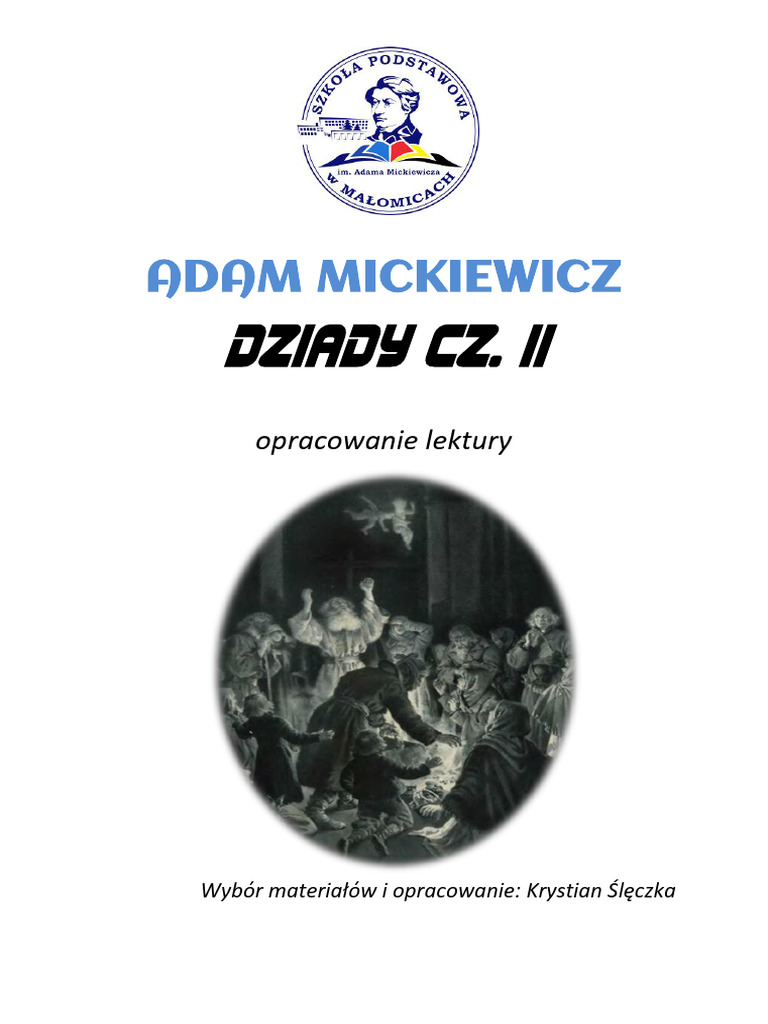 Dziady Cz. II - Opracowanie Lektury | PDF