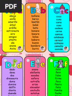 100 palabras con cada letra del abecedario | PDF