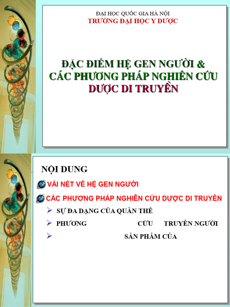 3.1-DacDiemHeGenNguoi - PPNC DitruyenNguoi | PDF