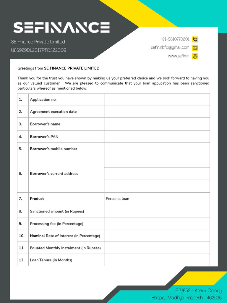 DID231031172059040ZSMI2IHLDNJXVL | PDF | Loans | Interest