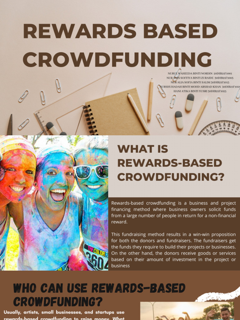 Rewards Based Crowdfunding | PDF