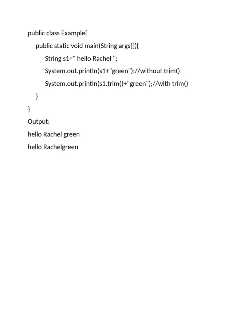 trim and compare | PDF | Computer Programming | Software Engineering