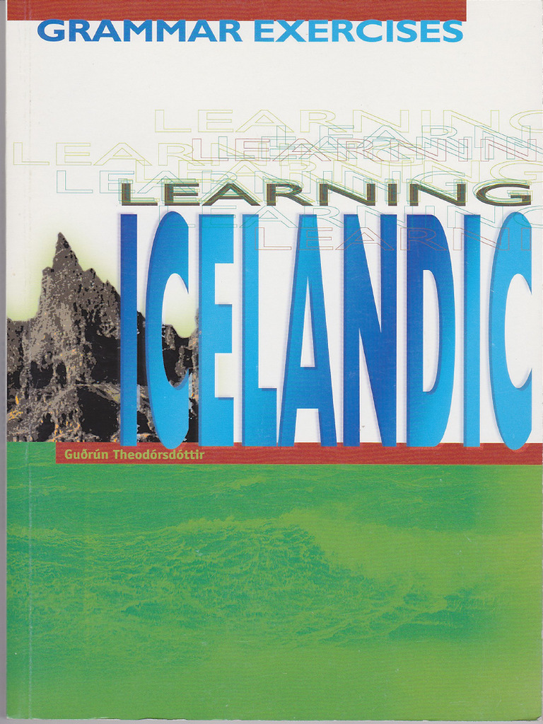 Learning Icelandic Grammar | PDF