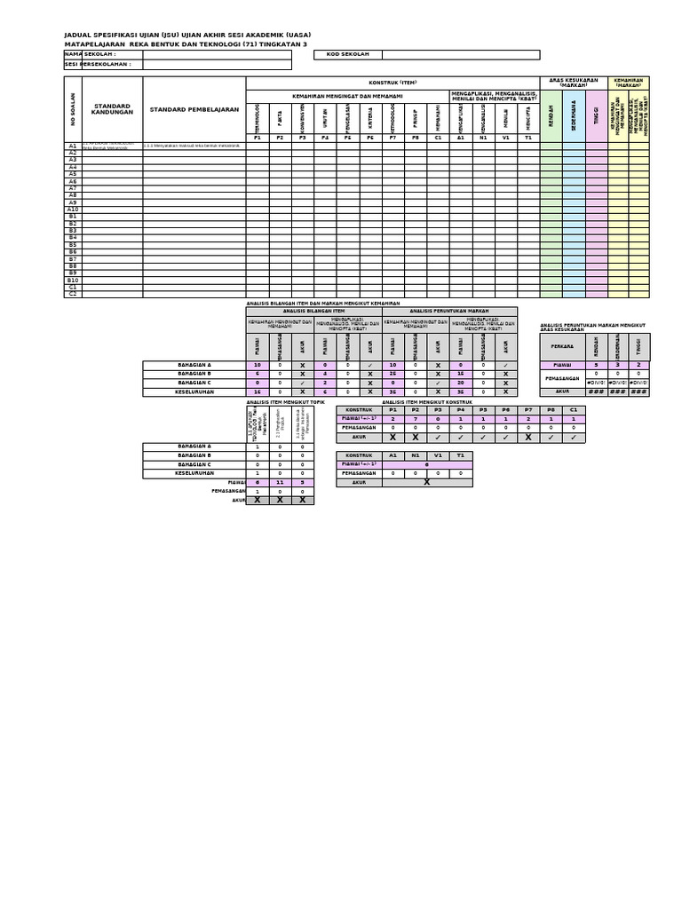 Jsu RBT Ting. 3 MR - 2024 | PDF