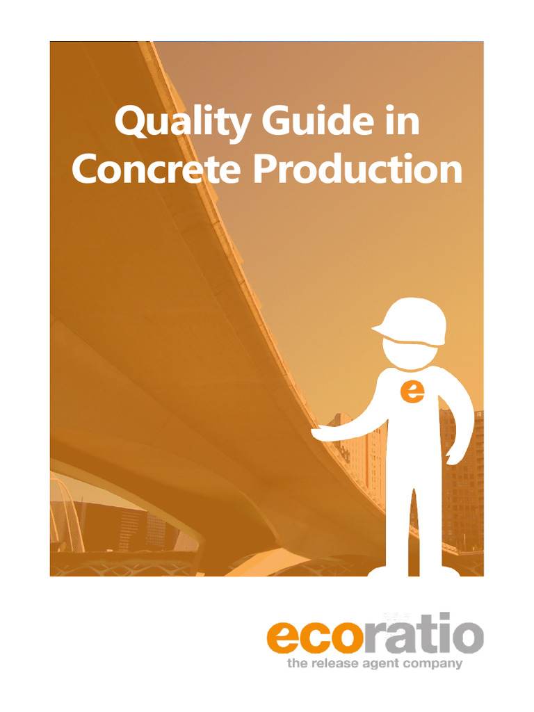 EcoRatio_Quality Guide in Concrete Production | PDF | Concrete | Corrosion