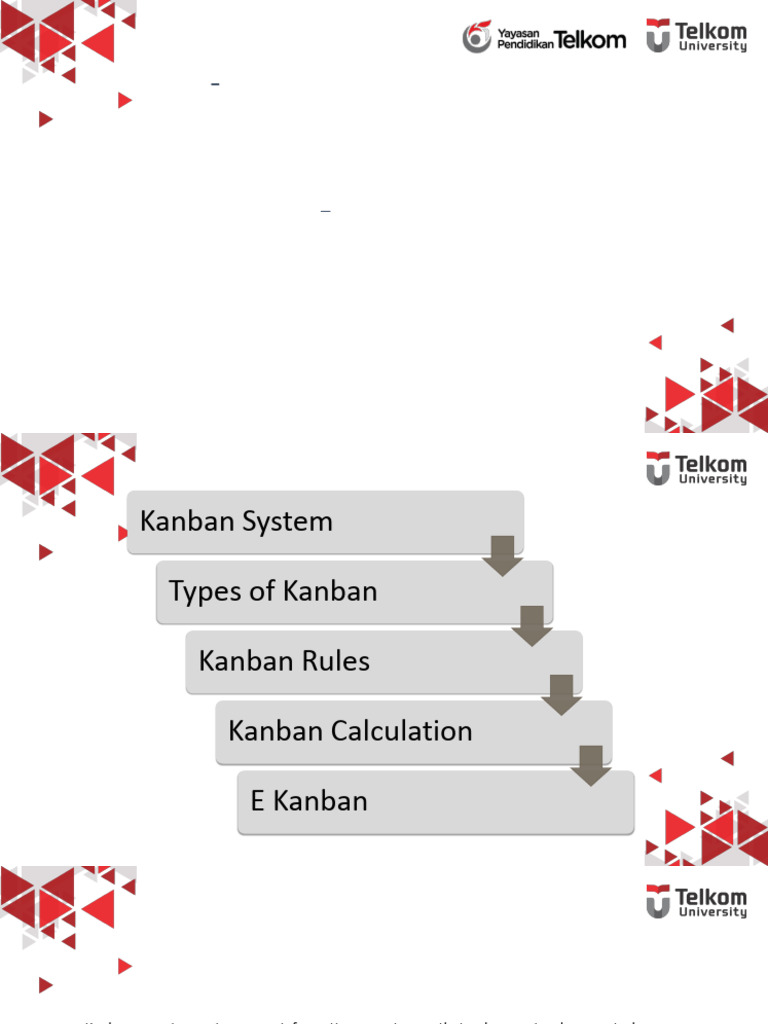 kanban lecture note | PDF | Lean Manufacturing | Production And Manufacturing