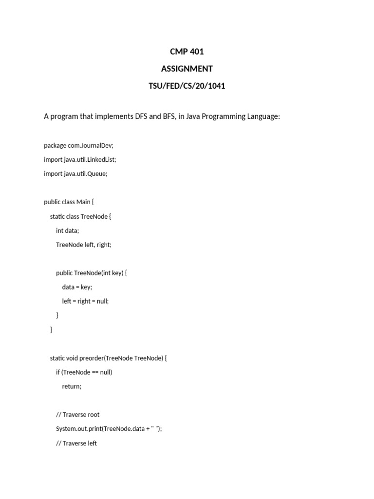 CMP 401 Assignment | PDF | Software Development | Programming Paradigms