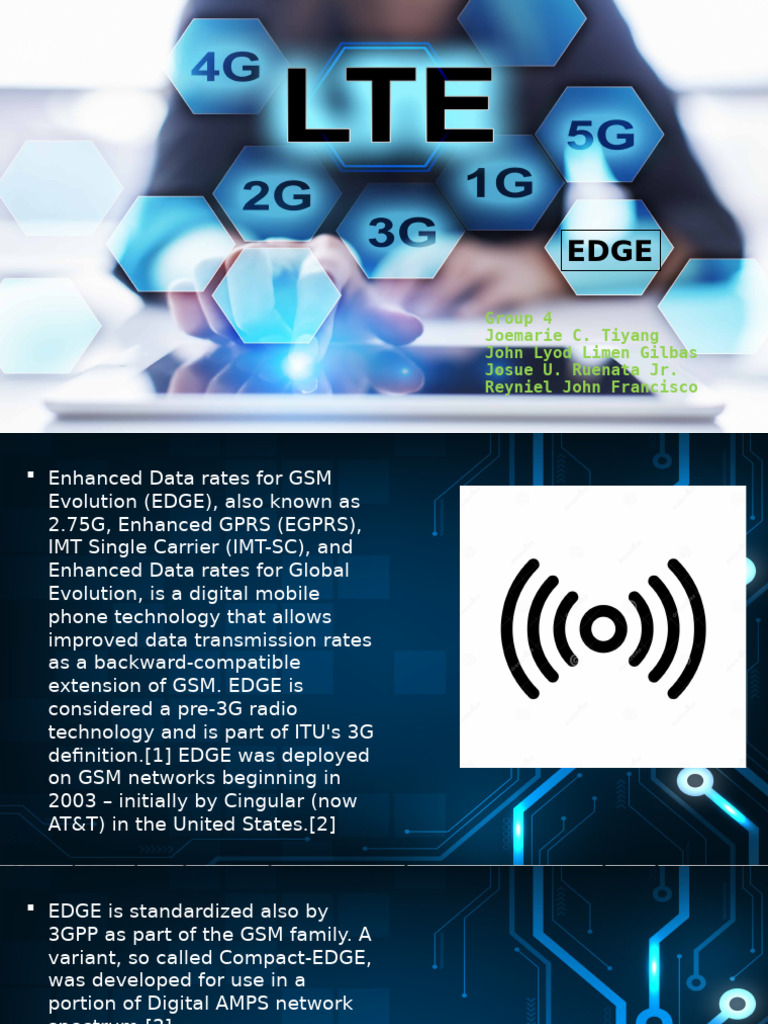 5g 4g Pdf High Speed Packet Access Lte Telecommunication