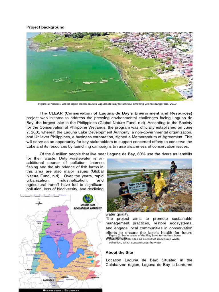 LOCAL CASE STUDY CLEAR Project | PDF | Sustainability | Conservation Biology