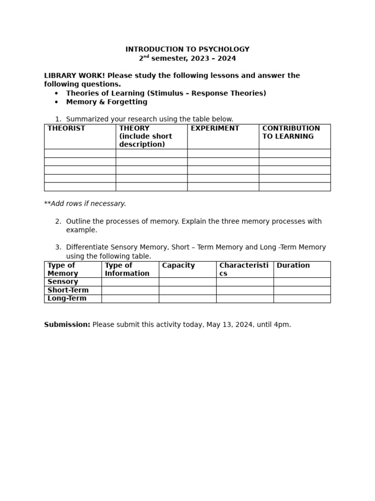 Psychology Study Guide | PDF | Science & Mathematics
