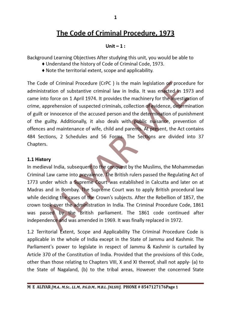 Code of Criminal Procedure Act - Docx-2017 | PDF | Magistrate | Prosecutor