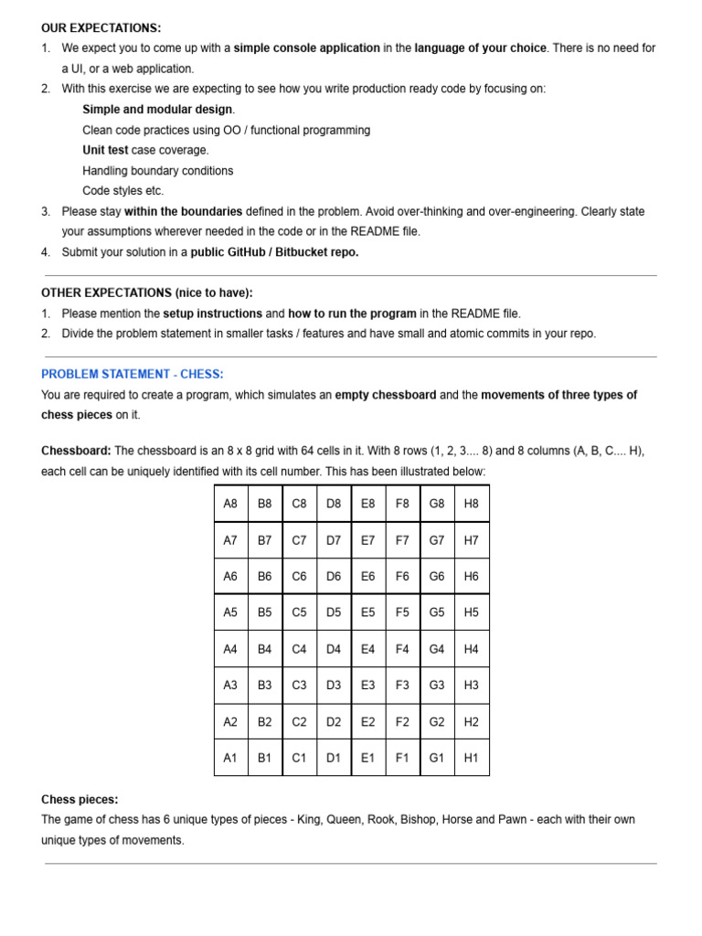 Chess 1 1 Pdf Board Games Traditional Games