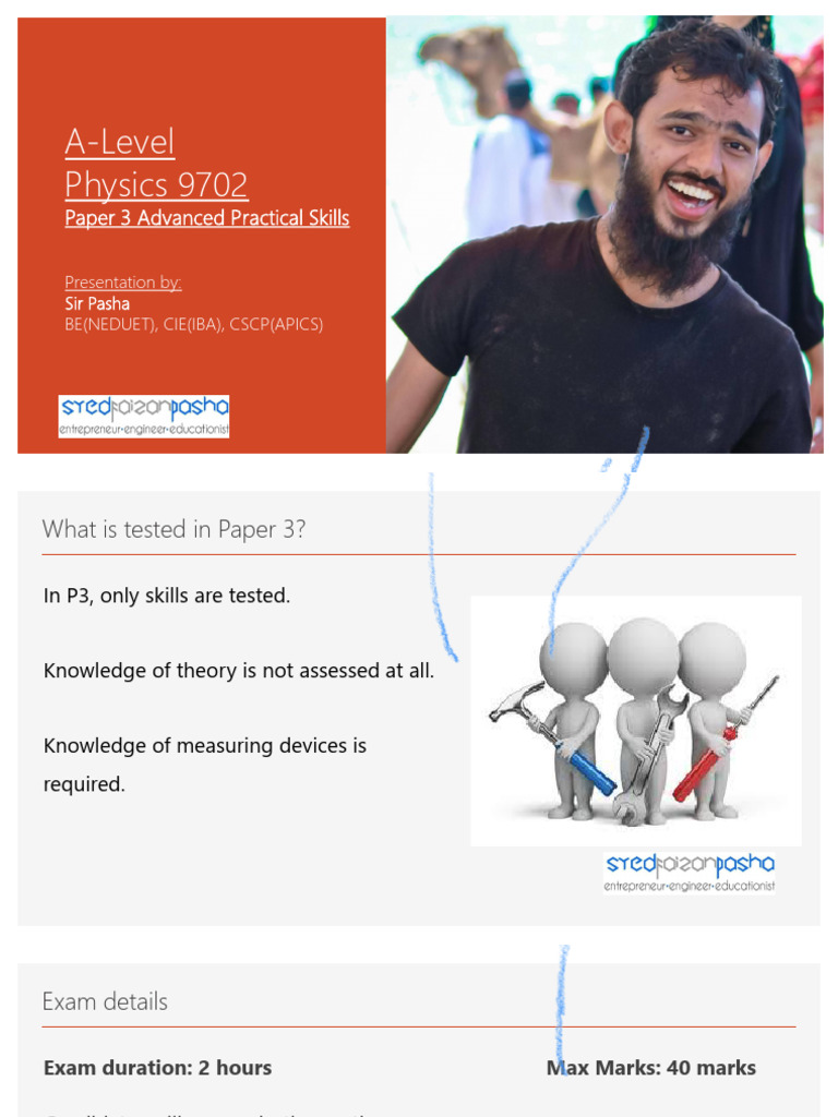 A-Level Physics 9702 Paper 3 Guide | PDF | Significant Figures ...
