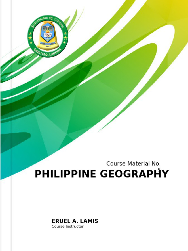 Philippine Geography Module 5 | PDF | Metro Manila | Luzon Philippine Geography Module 5 | PDF | Metro Manila | Luzon