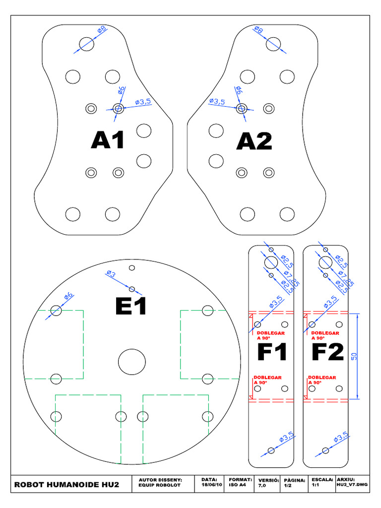 Plànols HU2 - V7 - A4 - 1 | PDF