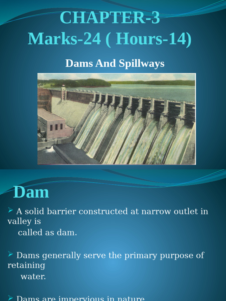 Types and Functions of Dams Explained | PDF | Dam | Soil Mechanics