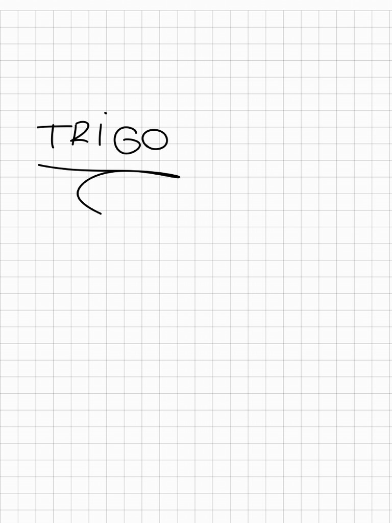 Trigo | PDF
