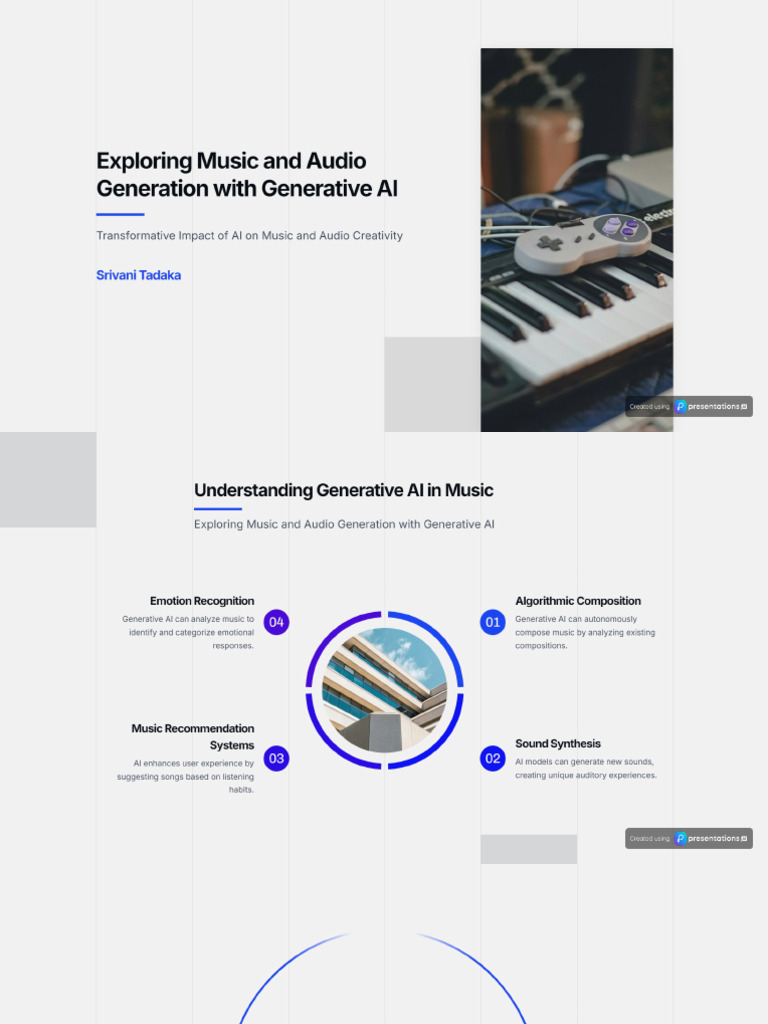 Music and Audio Generation With Generative AI | PDF