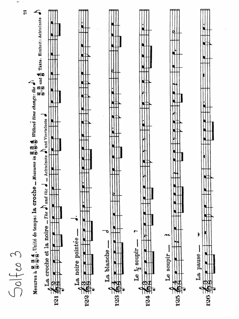 Solfeo 3 | PDF
