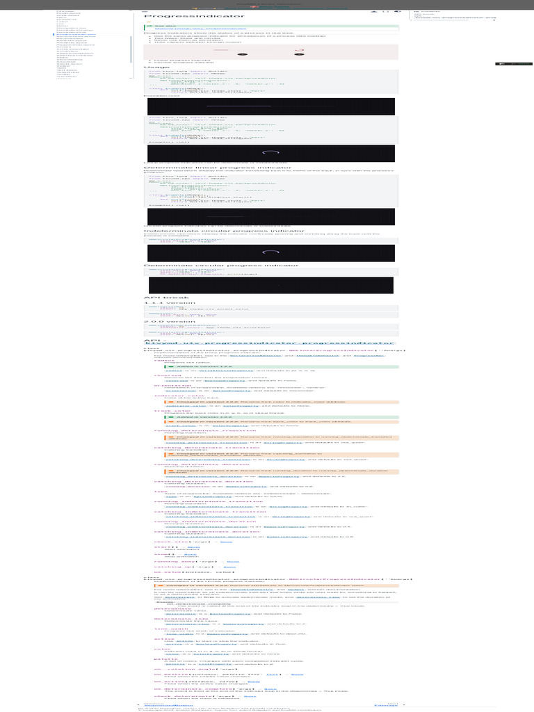 ProgressIndicator - KivyMD 2.0.1.dev0 Documentation | PDF | System Software | Computing