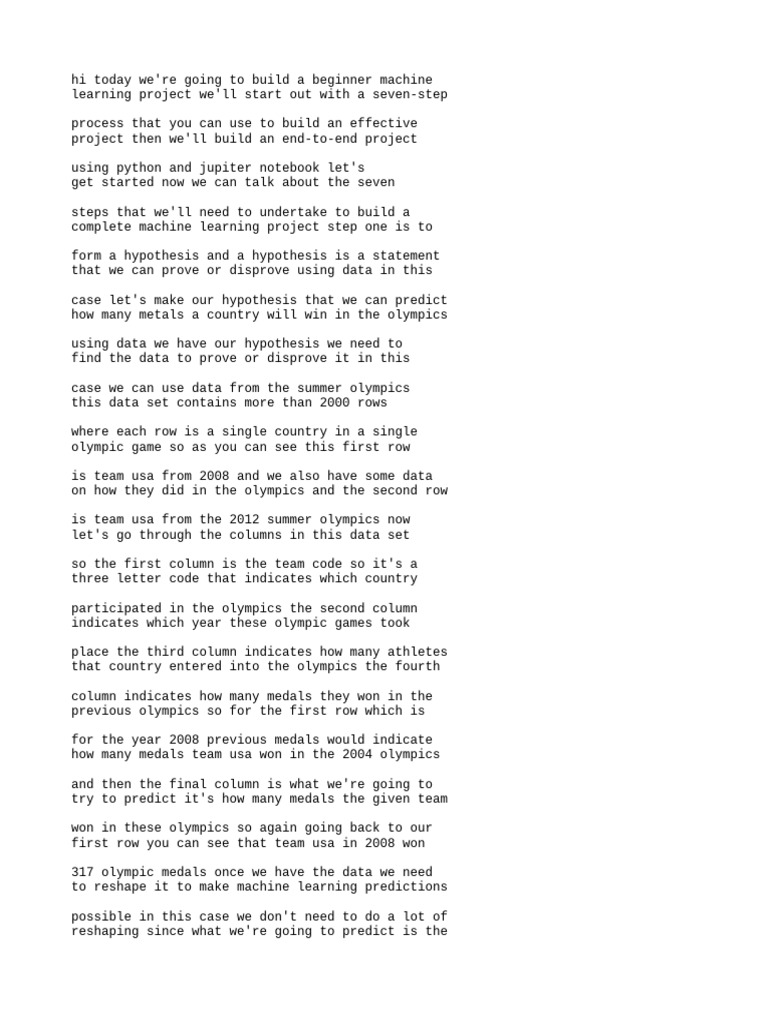 (English) Build Your First Machine Learning Project (Full Beginner ...