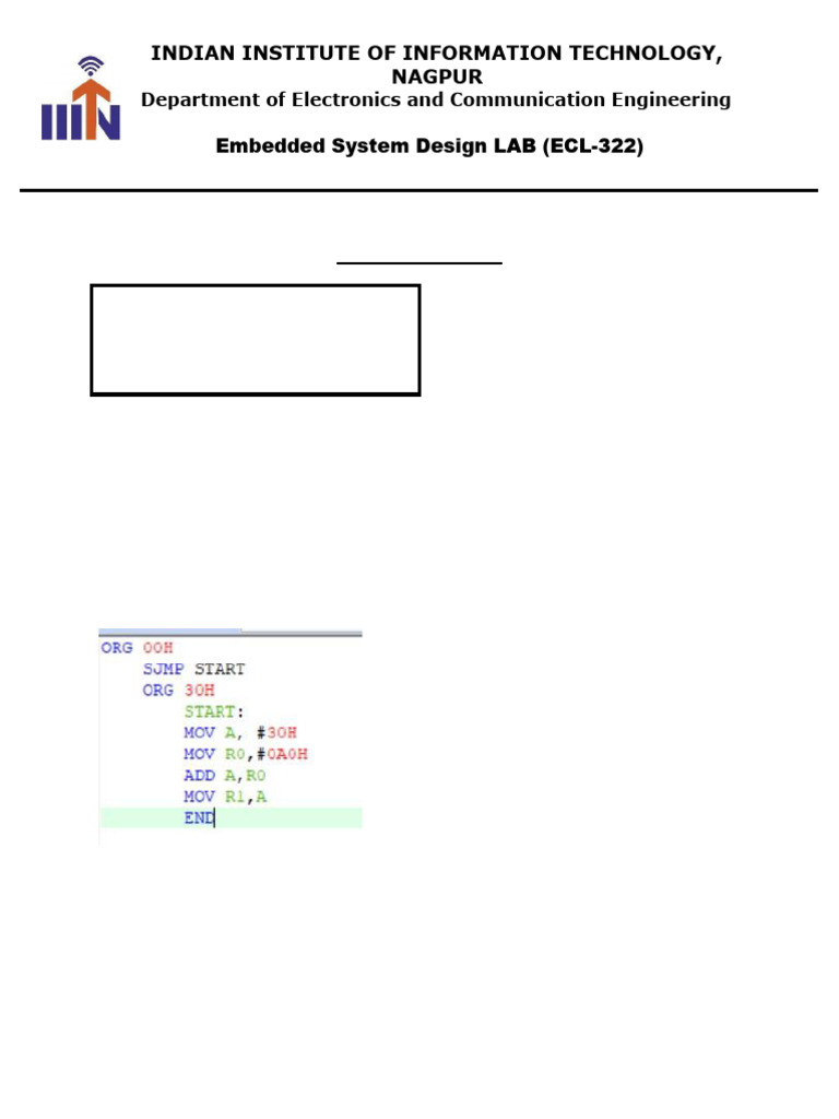 Bt22eci046 Embds | PDF | Embedded System | Microcontroller