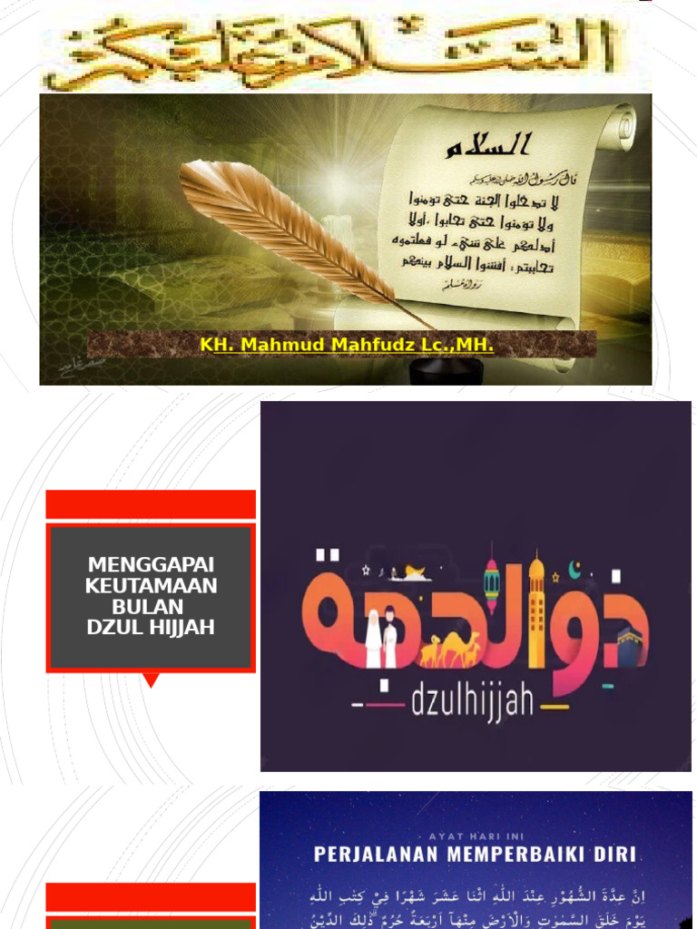 Keutamaan Bulan Dzulhijjah New Edition 1 | PDF