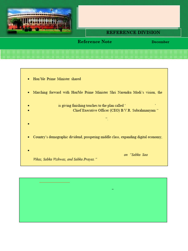 Amrit Kal Vision 2047 | PDF | Economic Growth | Sustainability