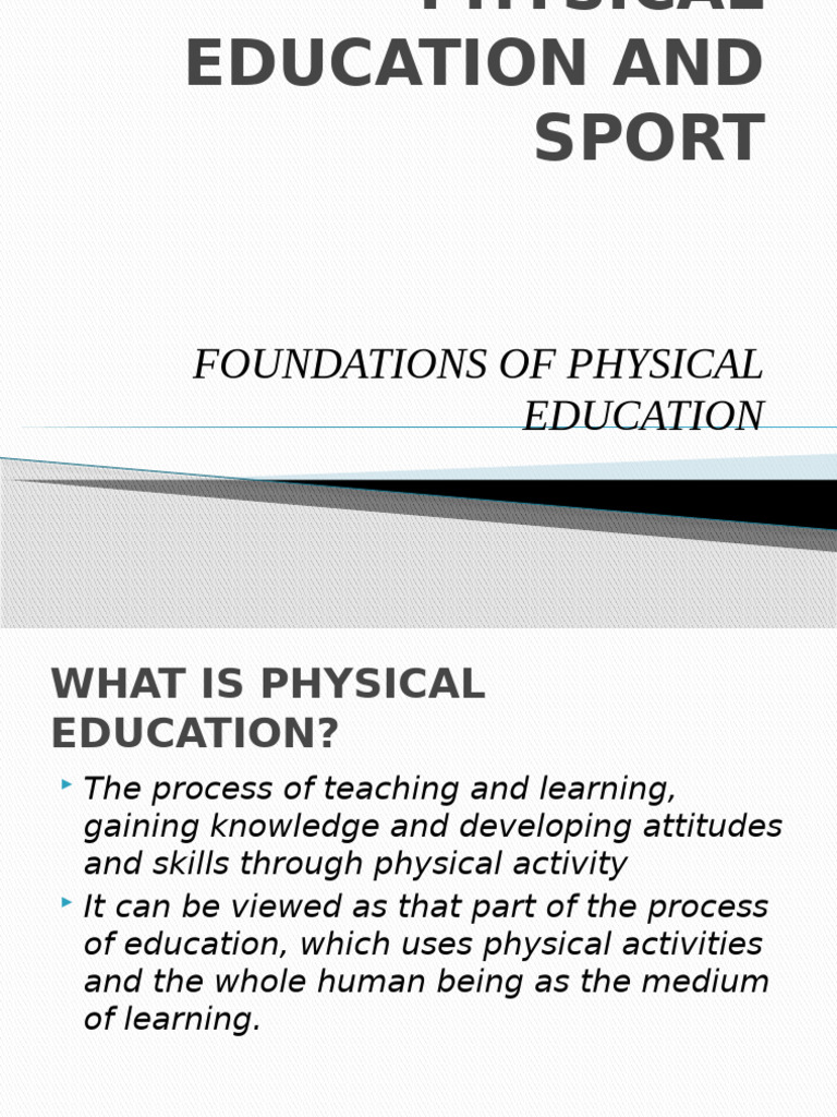 History of Physical Education and Sport | PDF | Physical Education | Sports