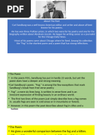 Fog Class 10 English Poem 8 | PDF | Fog | Poetry
