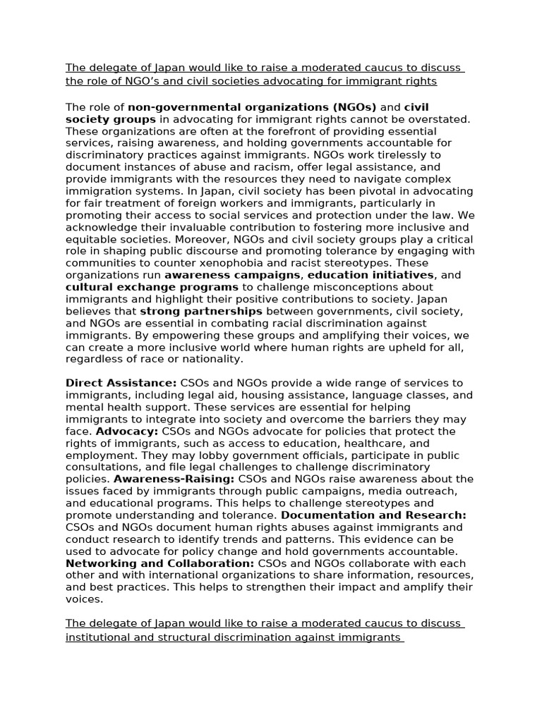 Research | PDF | Immigration | Non Governmental Organization