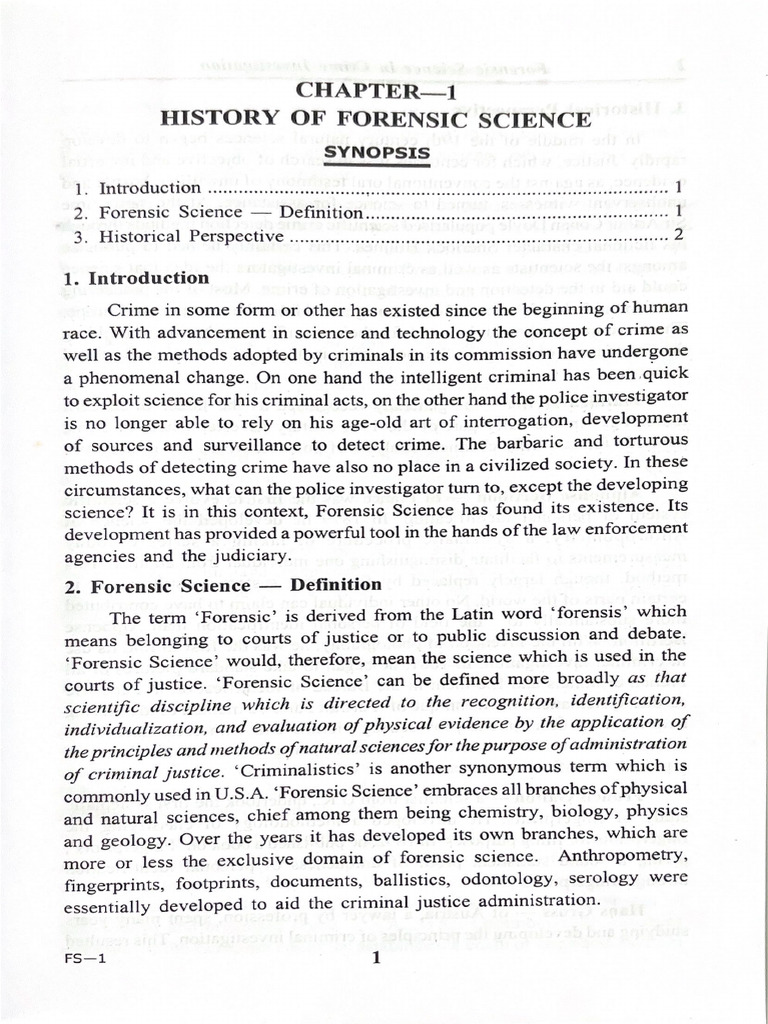 Forensic Book - 1 | PDF