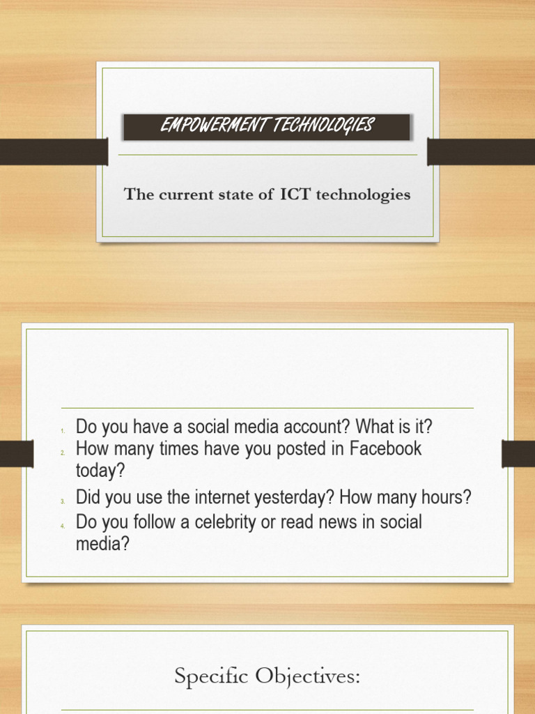 The-Current-State-of-ICT-Technologies | PDF | World Wide Web | Internet & Web