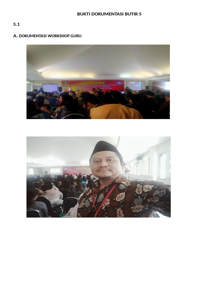 Bukti Dokumentasi Butir 5 Akreditasi 2024 | PDF