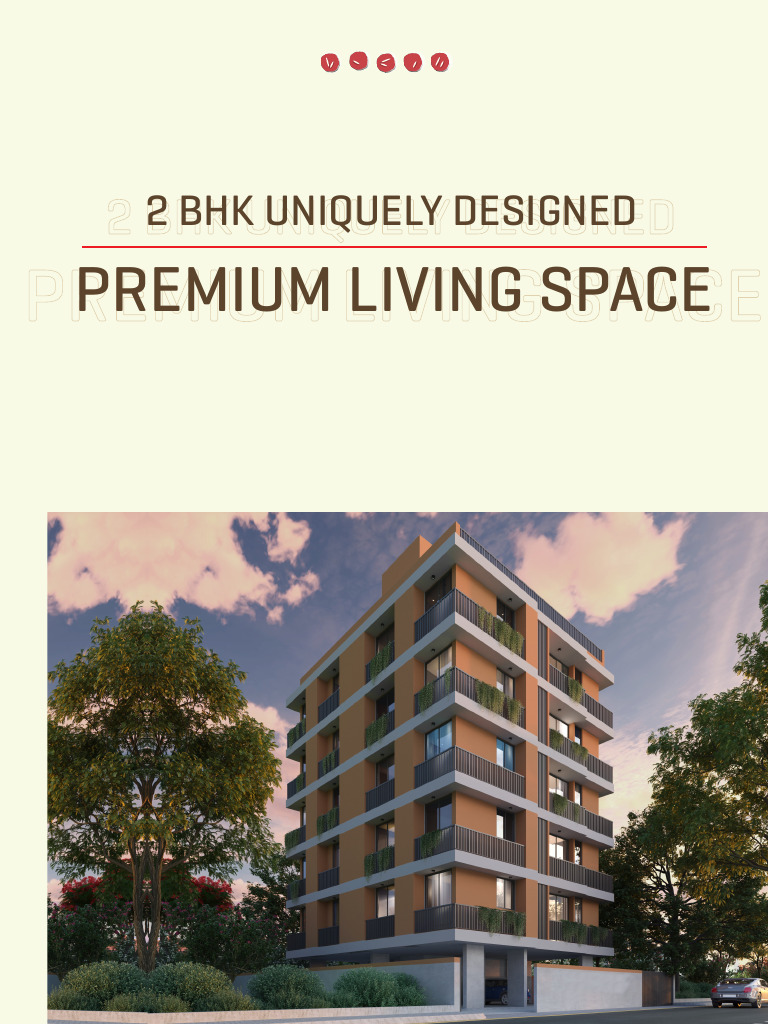 2Bhk Arihant Elegance Paldi Bhattha | PDF | Tile | Door