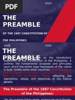 1987 Philippine Constitution Preamble | PDF