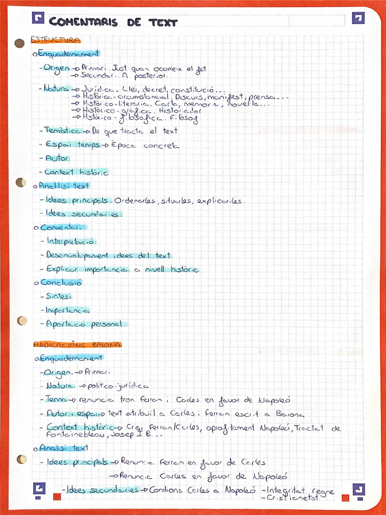 Comentari de Text Primer Examen | PDF