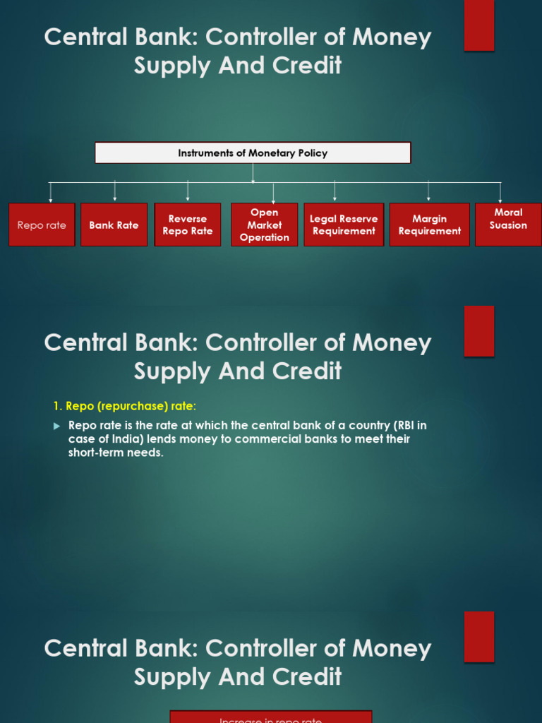 Macro Money Part-4 | PDF | Open Market Operation | Repurchase Agreement
